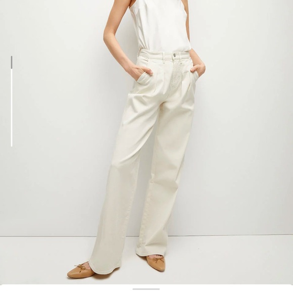Veronica Beard | Jeans | Veronica Beard Mia Pleated Wide Leg 25 | Poshmark